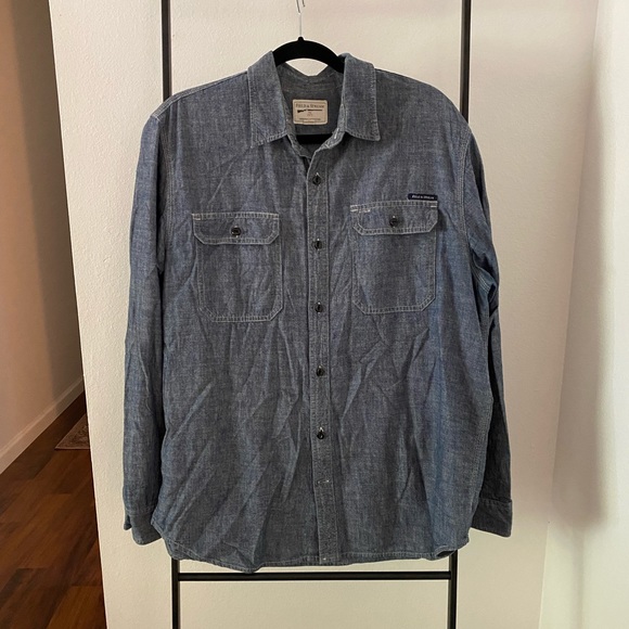 Field & Stream | Shirts | Mens Chambray Shirt L | Poshmark